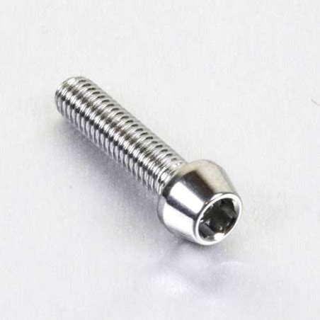 Achat Vis à tête BTR Conique en Inox Poli M6 x 25mm 1 00mm Visserie