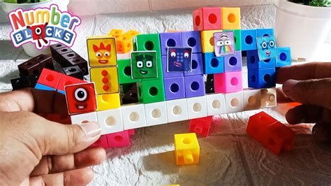 Let S Build Numberblocks Mathlink Cubes Zero To Ten By Learning