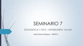 Seminario 7 PPT Descarga Gratuita