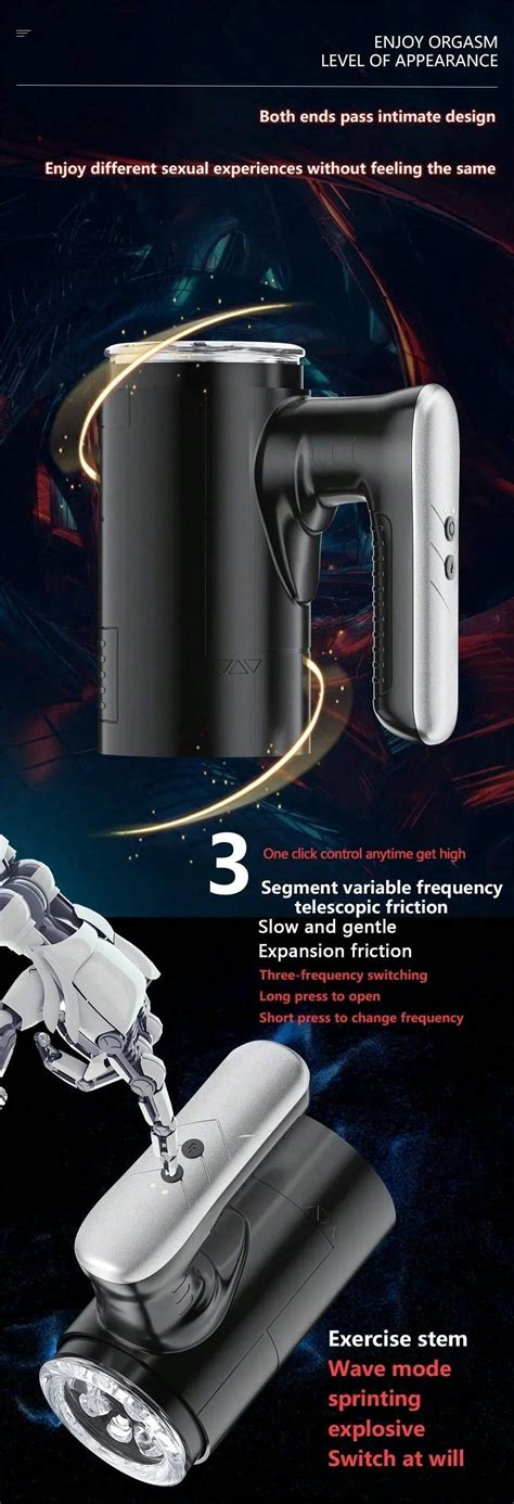 Masturbador masculino automático masturbadores telescópicos para