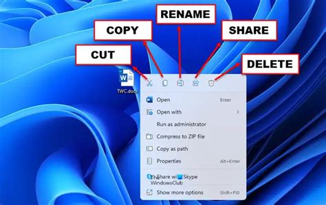 How To Cut Copy Paste Rename Delete Share Files In Windows 11