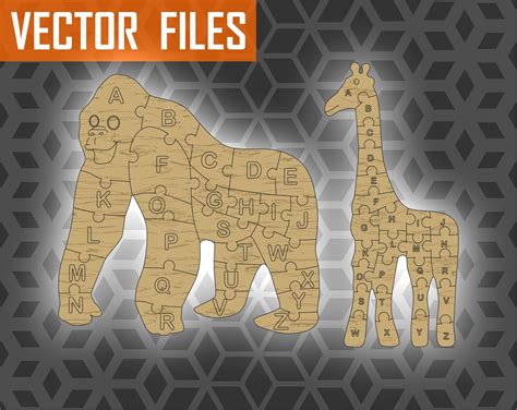 Wooden Toys Laser Cut Files Svg Dxf Cdr Vector Plans Etsy