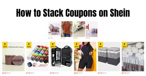 How To Stack Coupons On SHEIN Coupon Hacks Save Up To 80 Coupons