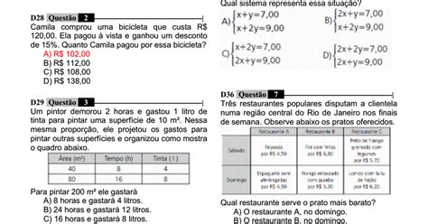 Simulado 26 Mat 9º ano Blog do Prof Warles doc Google Drive
