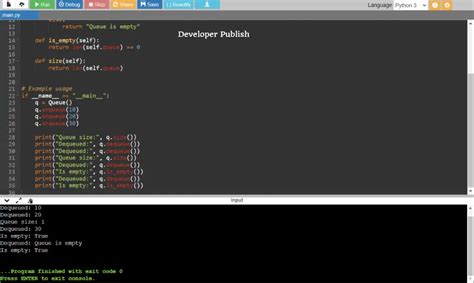 Python Program To Implement Queue