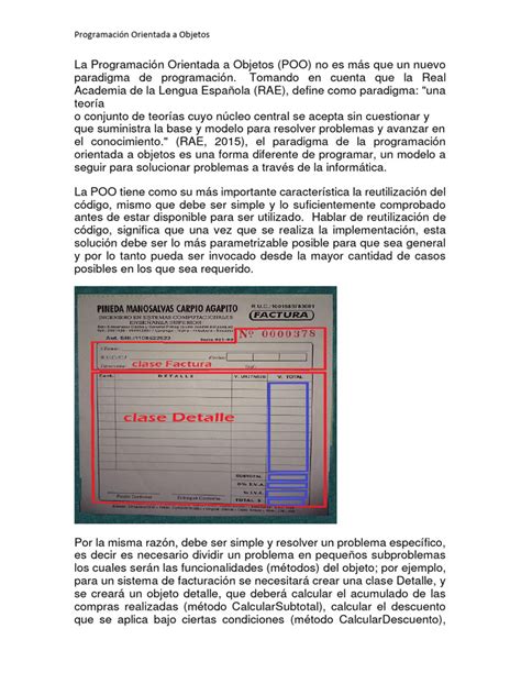 programación orientada a objetos pdf objeto informática clase programación informática