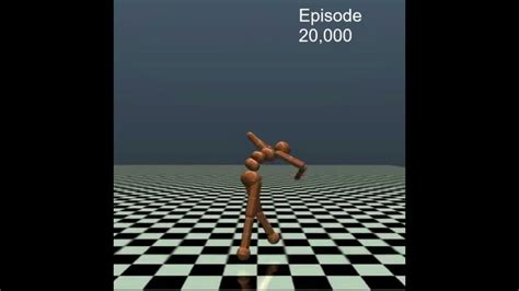comparison of reinforcement learning algorithms applied to humanoid v2 in mujoco using cleanrl