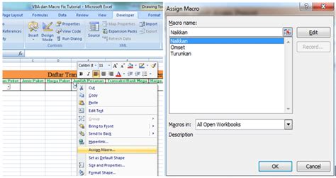 cara membuat visual basic application vba sederhana menggunakan microsoft visual basic for