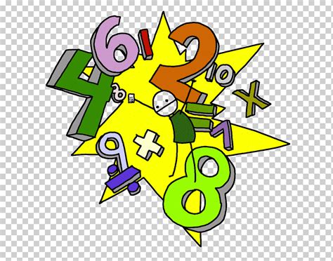 Ilustración de números número de matemáticas juego matemático niño