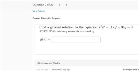 solved current attempt in progress find a general solution
