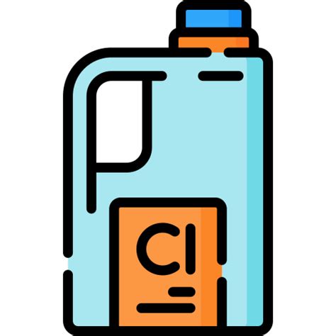 Chlorine Special Lineal Color Icon