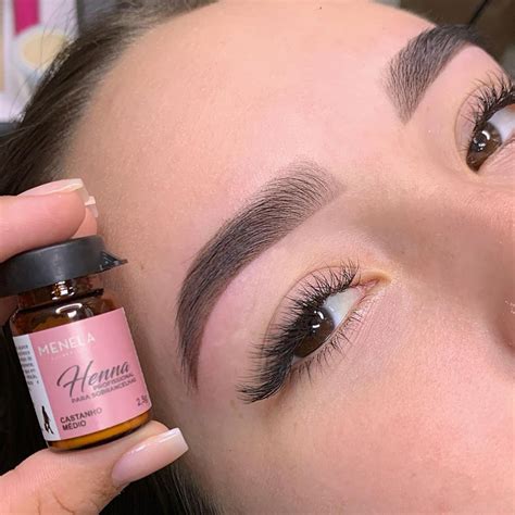 Henna Para Sobrancelhas Preto Menela G Perfumaria Lumi Store