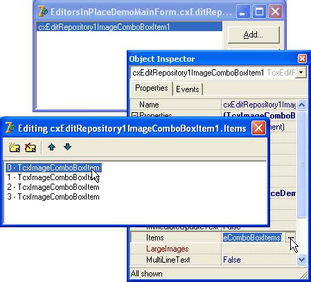 The Repository Concept VCL DevExpress Documentation