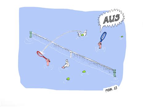 Tennis Kennt Kein Schlechtes Wet By Darkplanet Sports Cartoon TOONPOOL