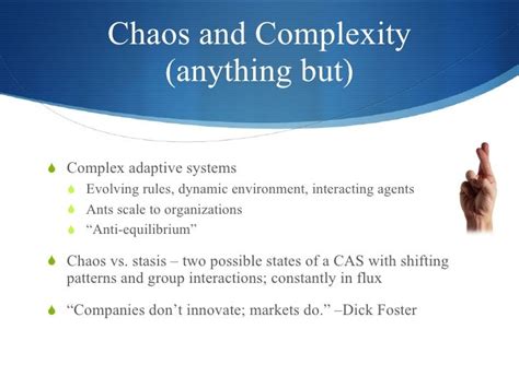 chaos and systems theory