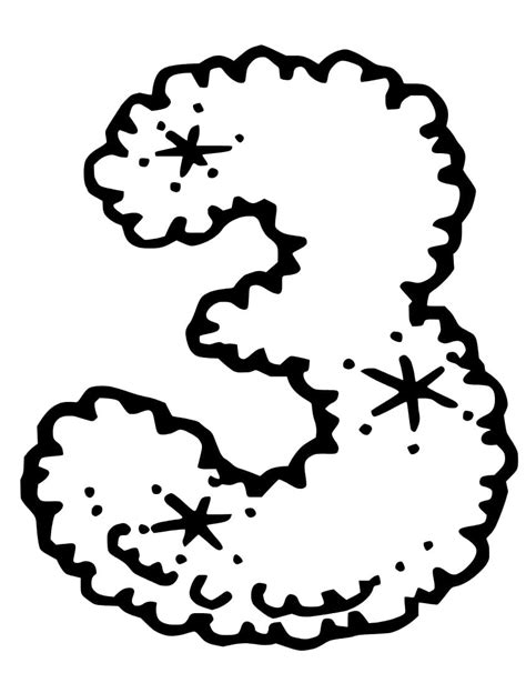 Desenhos De N Mero Cara Para Colorir E Imprimir Colorironline