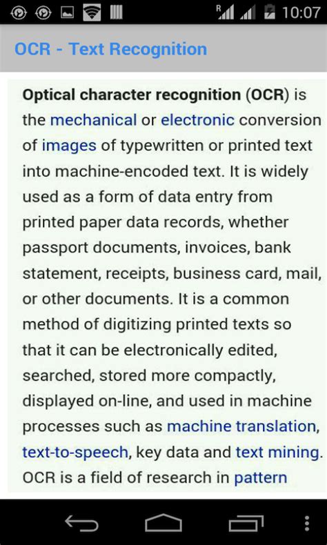 Ocr Text Recognition Amazon De Appstore For Android