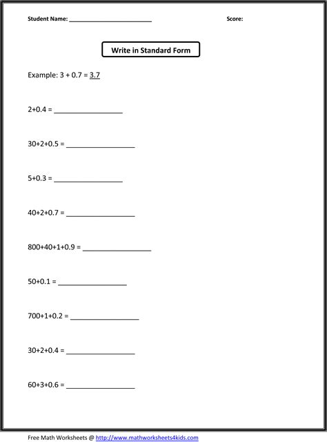 writing numbers in expanded form
