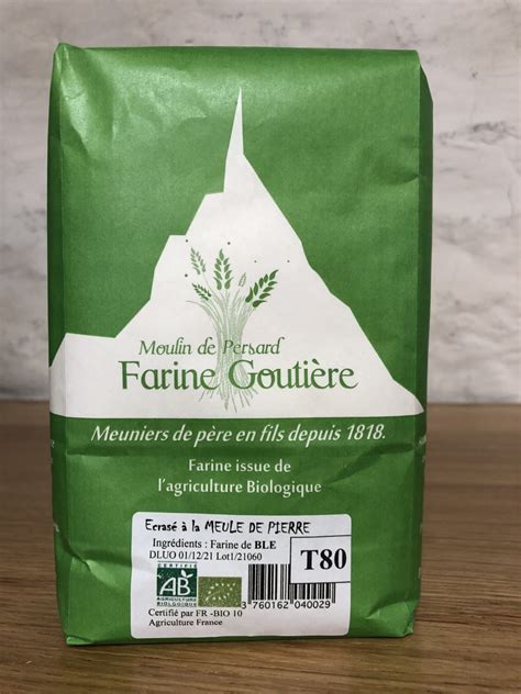 Farine de blé T80 BIO 1kg Destination BIO
