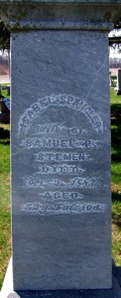 Isabel Spangler Stemen inconnu 1883 Mémorial Find a Grave