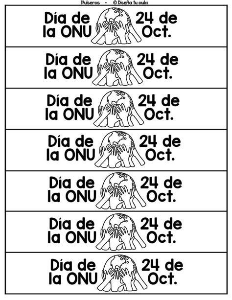 Estupendas actividades para trabajar en el día de la ONU 24 de octubre