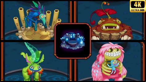 All Wublin Monsters All Sounds With Animations My Singing Monsters