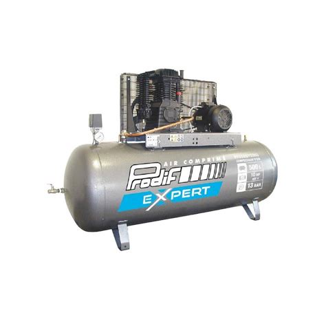 Compresseur à pistons 500L 10cv 13 bars 400V Prodif FF052513300