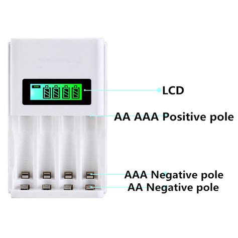 Lcd Super Quick Charger Bty Aaa Mah Nimh