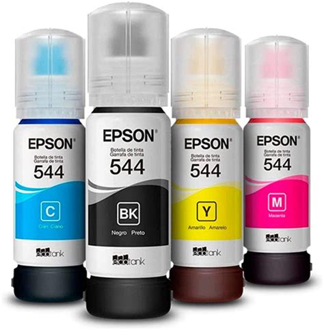 Tinta Epson 544 Preto Original T544120 Epson Digitusul