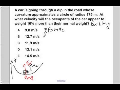 AP Physics B Uniform Circular Motion Presentation 25 YouTube