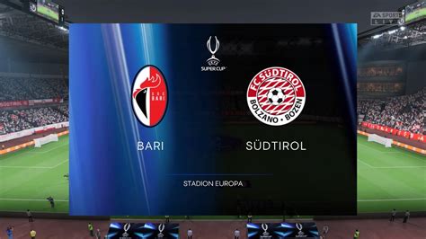 Bari vs Südtirol 02 06 2023 Semi final Serie B Playoffs FIFA 23 YouTube