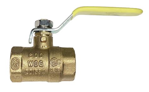 Ball Valve Lead Free 600 1 2 NPT Thread Full Port UL CSA ARGCO