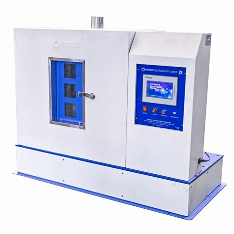 Blue Touch Screen Bottle Burst Tester 220V Model Name Number PBBT