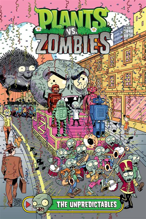 Plants Vs Zombies Volume 22 The Unpredictables HC Profile Dark