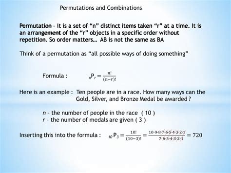Ppt Permutations And Combinations Powerpoint Presentation Free