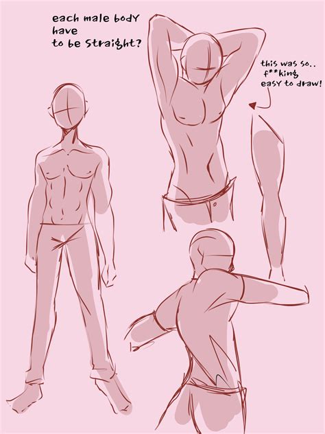 Male Body Sketch