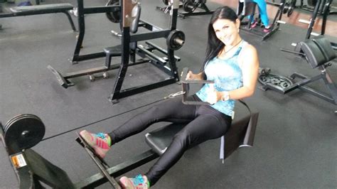 TW Pornstars Karen Aguilar Twitter Gym después de grabar mi