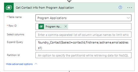 MICROSOFT DYNAMICS 365 Using Expand Query In Power Automate For