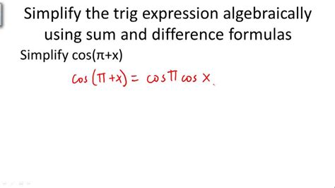 finding exact trigonometric values using sum and difference formulas ck 12 foundation