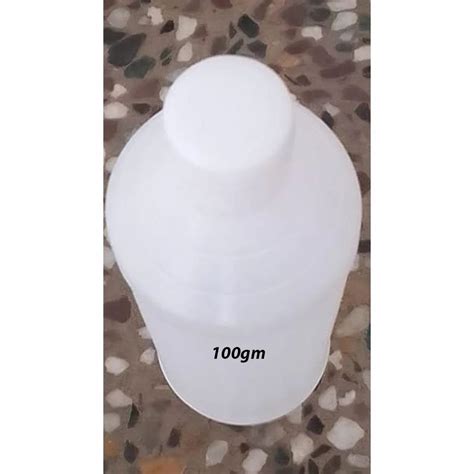 100gm White Pharmaceutical HDPE Bottle At Rs 2 50 Piece Peoples