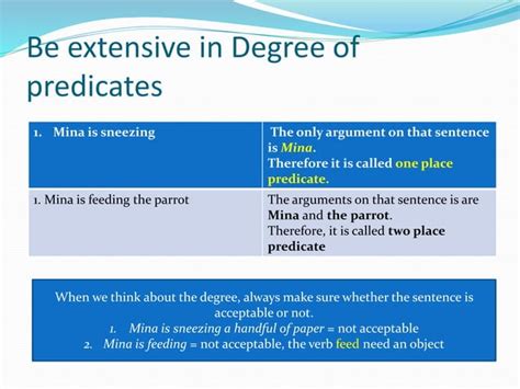 predicates in semantic
