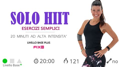 Hiit Principianti Minuti Con Esercizi Brucia Grassi Ad Alta Intensit
