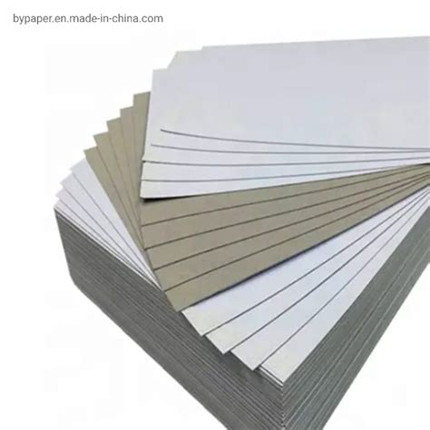 Duplex Board With Grey White Back Duplex Board For Gift Packaging