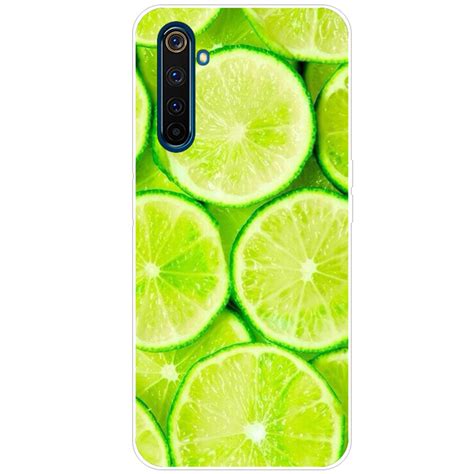 Funda de silicona para móvil carcasa suave para Oppo Realme 6 Pro