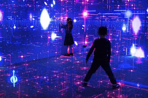 An Interactive Digital Installation Artwork That Allows Viewers To Walk