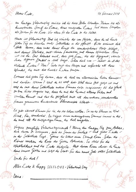 SPREAD THE SELFLOVE Der LIBERTINE Liebesbrief LIBERTINE Magazin