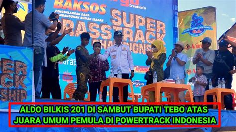 Aldo Bilkis 201 Di Sambut Hangat Oleh Bapak Bupati Tebo Atas Juara Umum