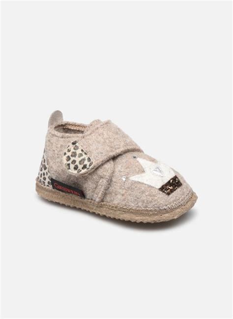 Giesswein Urbach K Beige Pantoffels Chez Sarenza 529159
