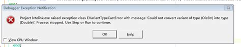 Delphi 报Could not convert variant of type OleStr into type Double 解决