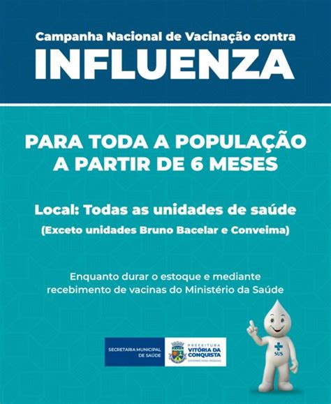 Campanha de vacinação contra Influenza é ampliada para população em